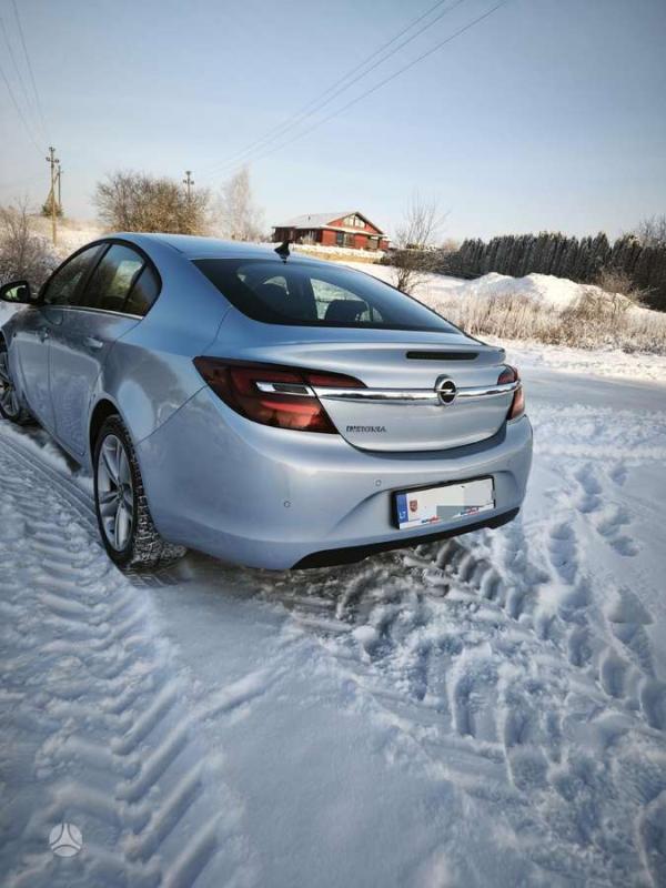 Zils Opel Insignia 2014 Akmenė, ar dzinēja tilpumu 1.36 L un nobraukumu 214 tūkst. km par 4999 €, foto 3 vietnē AUTOMOTO.COM.LV