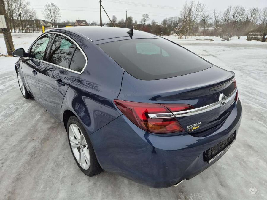 Zils Opel Insignia 2014 Alīta, ar dzinēja tilpumu 1.96 L un nobraukumu 281 tūkst. km par 5650 €, foto 5 vietnē AUTOMOTO.COM.LV