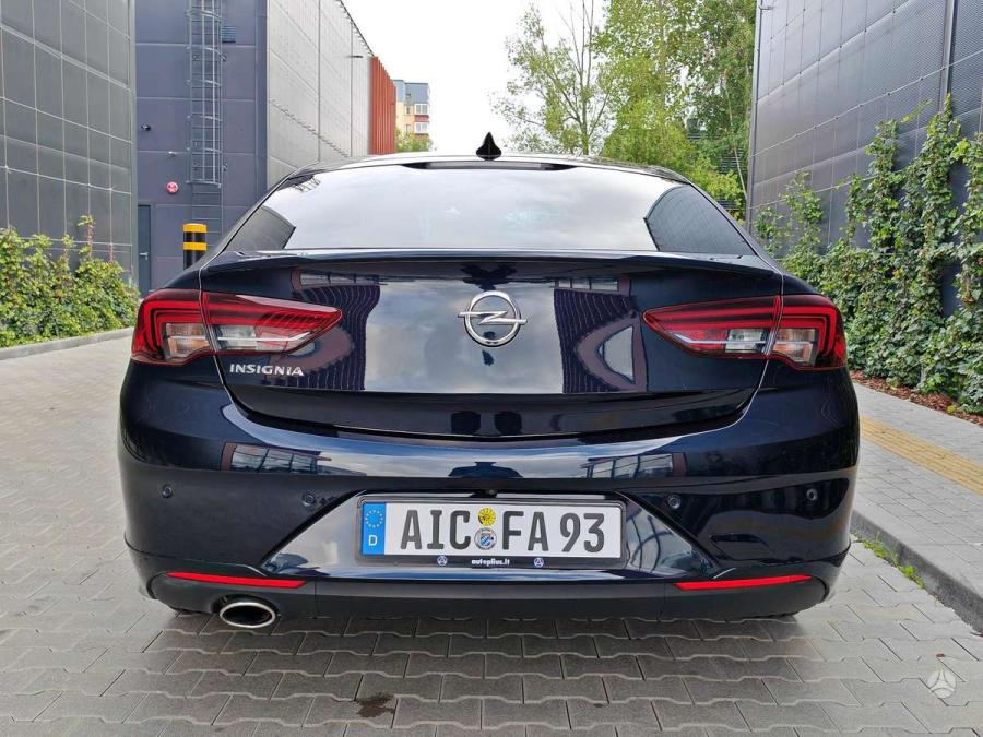 Zils Opel Insignia 2018 Klaipėda, ar dzinēja tilpumu 1.96 L un nobraukumu 172 tūkst. km par 10950 €, foto 8 vietnē AUTOMOTO.COM.LV
