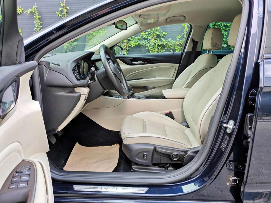 Zils Opel Insignia 2018 Klaipėda, ar dzinēja tilpumu 1.96 L un nobraukumu 172 tūkst. km par 10950 €, foto 20 vietnē AUTOMOTO.COM.LV