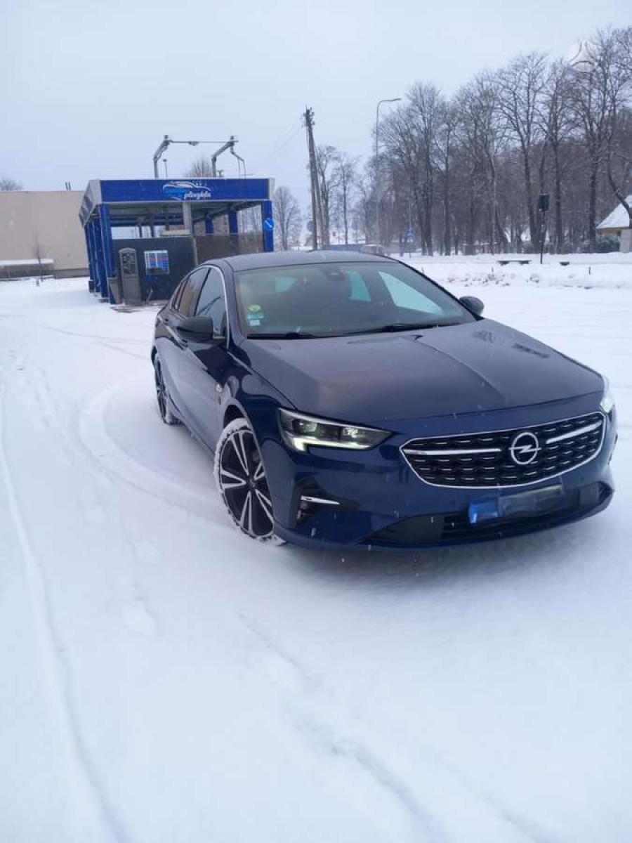 Zils Opel Insignia 2020 Tauragė, ar dzinēja tilpumu 1.50 L un nobraukumu 83 tūkst. km par 12500 €, foto 1 vietnē AUTOMOTO.COM.LV