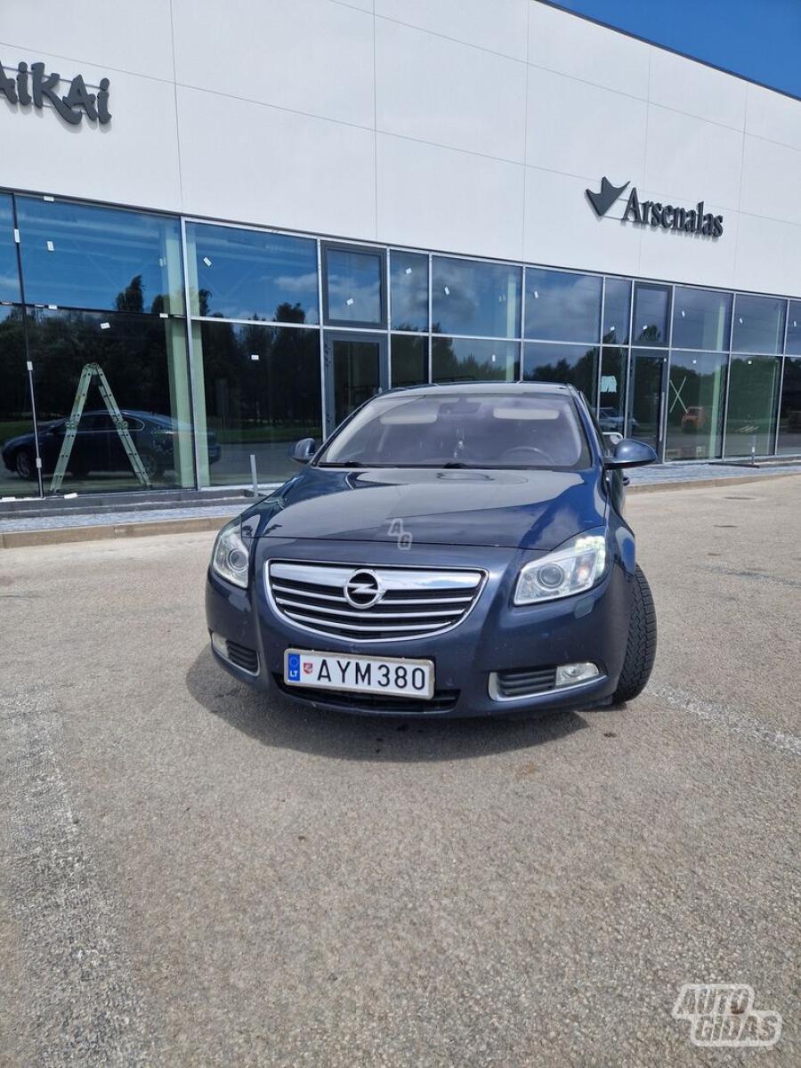Zils Opel Insignia 2009 Šauļi, ar dzinēja tilpumu 2.00 L un nobraukumu 410 tūkst. km par 2800 €, foto 1 vietnē AUTOMOTO.COM.LV