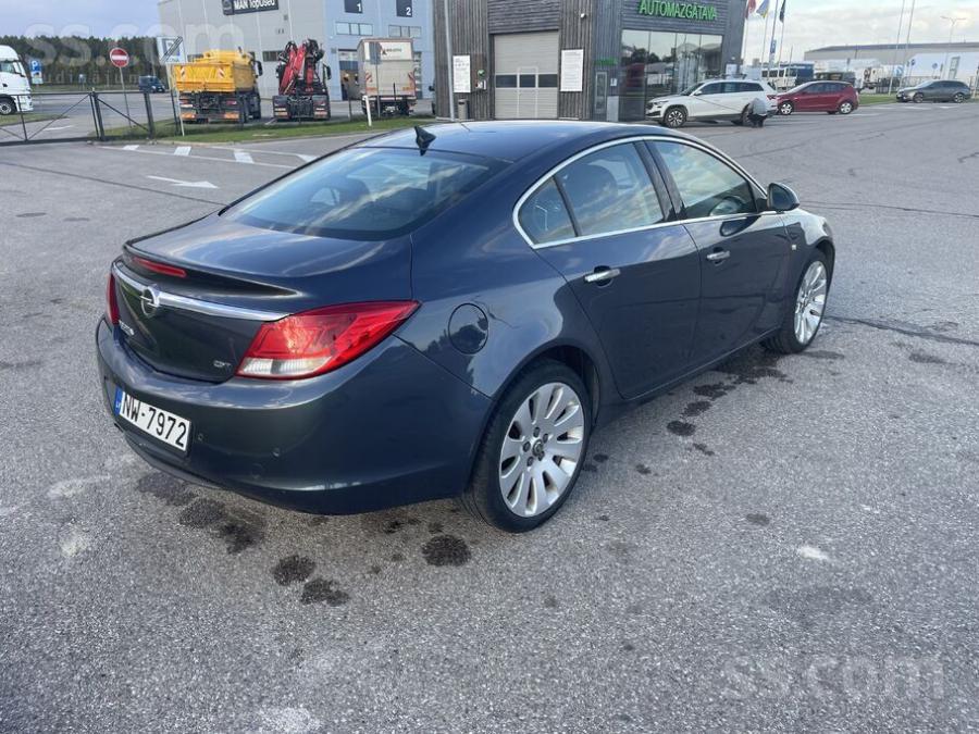 Zils Opel Insignia 2009 Rīga, ar dzinēja tilpumu 2.00 L un nobraukumu 245 tūkst. km par 3500 €, foto 6 vietnē AUTOMOTO.COM.LV