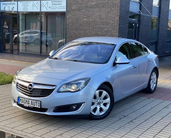 Zils Opel Insignia 2015 Marijampole, ar dzinēja tilpumu 1.96 L un nobraukumu 156 tūkst. km par 7850 €, foto 2 vietnē AUTOMOTO.COM.LV