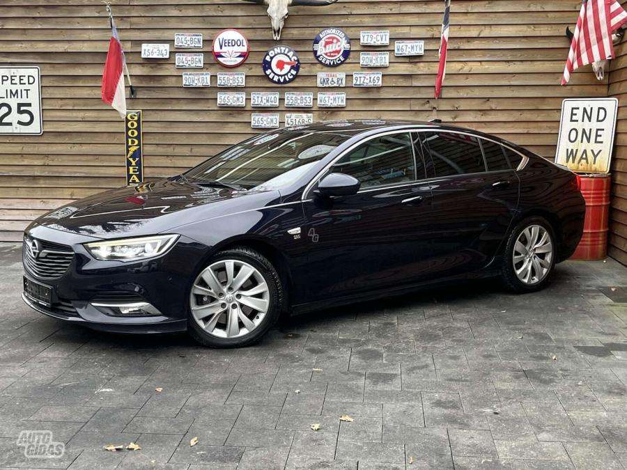 Blue Opel Insignia 2017 in Kaunas, with an engine capacity of 2.00 L and mileage of 86 thousand km for 24357 €, photo 8 on AUTOMOTO.COM.LV