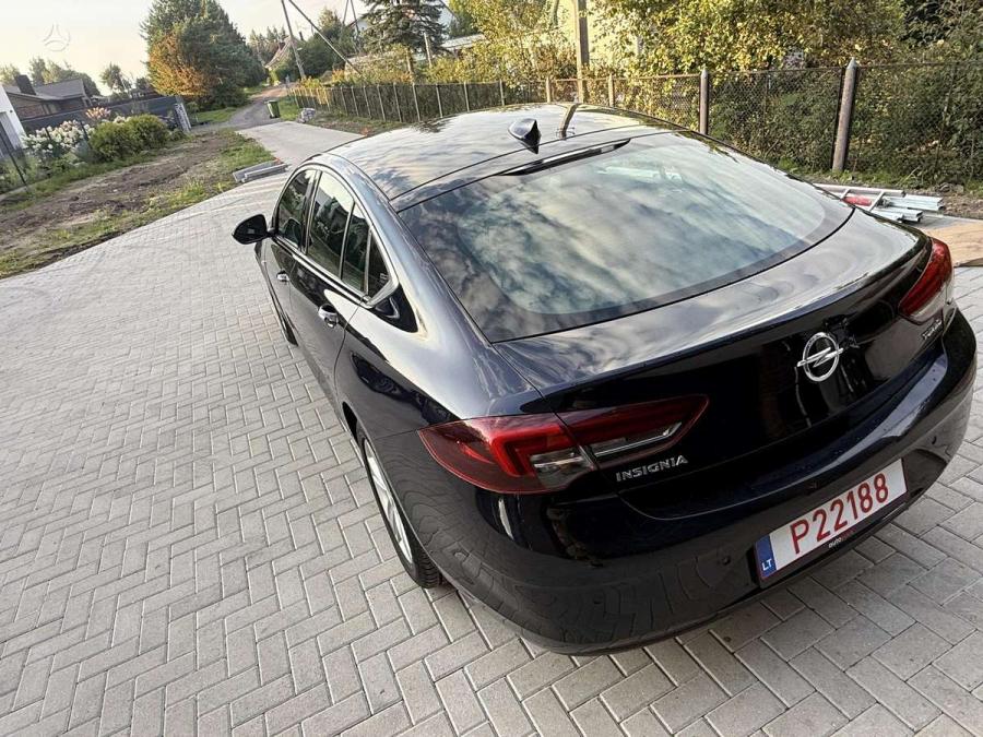 Zils Opel Insignia 2017 Viļņa, ar dzinēja tilpumu 1.50 L un nobraukumu 196 tūkst. km par 4800 €, foto 40 vietnē AUTOMOTO.COM.LV