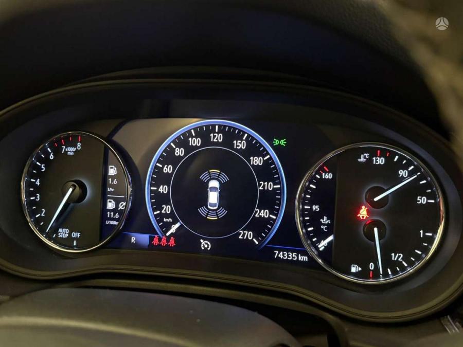 Blue Opel Insignia 2020 in Marijampole, with an engine capacity of 1.60 L and mileage of 74 thousand km for 15950 €, photo 4 on AUTOMOTO.COM.LV