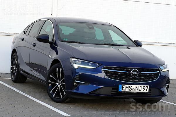Blue Opel Insignia 2021 in Riga, with an engine capacity of 1.50 L and mileage of 139 thousand km for 10900 €, photo 1 on AUTOMOTO.COM.LV