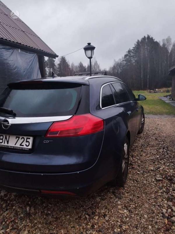 Zils Opel Insignia 2009 Viļņa, ar dzinēja tilpumu 2.00 L un nobraukumu 320 tūkst. km par 2650 €, foto 5 vietnē AUTOMOTO.COM.LV