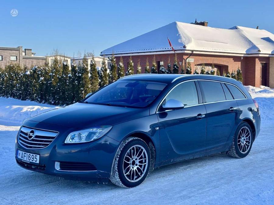 Zils Opel Insignia 2009 Viļņa, ar dzinēja tilpumu 2.00 L un nobraukumu 340 tūkst. km par 2700 €, foto 1 vietnē AUTOMOTO.COM.LV