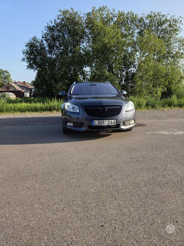 Синий Опель Инсигния 2009 в Шилуте, объемом двигателя 2.00 л и пробегом 295 тыс. км за 3100 €, фото 9 на AUTOMOTO.COM.LV