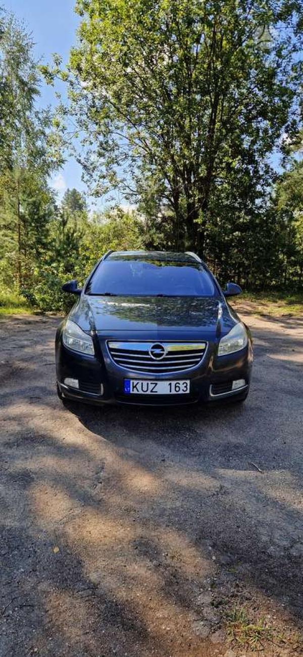 Zils Opel Insignia 2009 Molėtai, ar dzinēja tilpumu 1.96 L un nobraukumu 204 tūkst. km par 2100 €, foto 3 vietnē AUTOMOTO.COM.LV