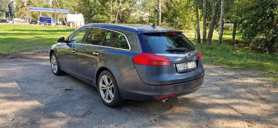 Zils Opel Insignia 2009 Molėtai, ar dzinēja tilpumu 1.96 L un nobraukumu 204 tūkst. km par 2100 €, foto 6 vietnē AUTOMOTO.COM.LV