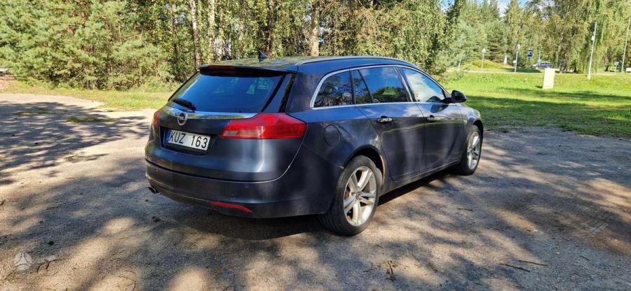 Zils Opel Insignia 2009 Molėtai, ar dzinēja tilpumu 1.96 L un nobraukumu 204 tūkst. km par 2100 €, foto 8 vietnē AUTOMOTO.COM.LV