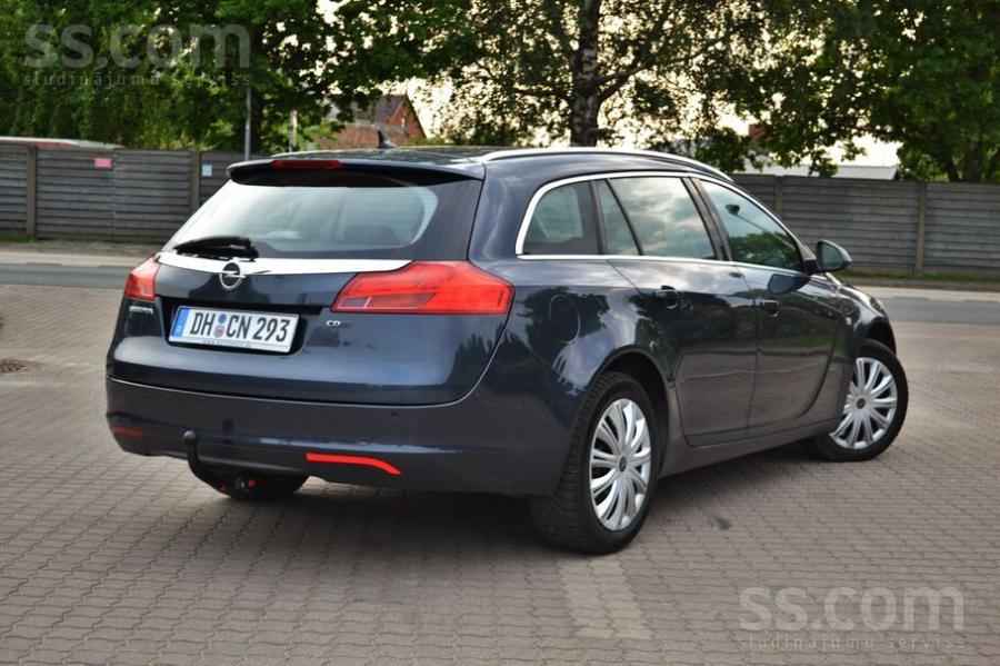 Zils Opel Insignia 2010 Jelgava, ar dzinēja tilpumu 2.00 L un nobraukumu 0 tūkst. km par 3900 €, foto 5 vietnē AUTOMOTO.COM.LV