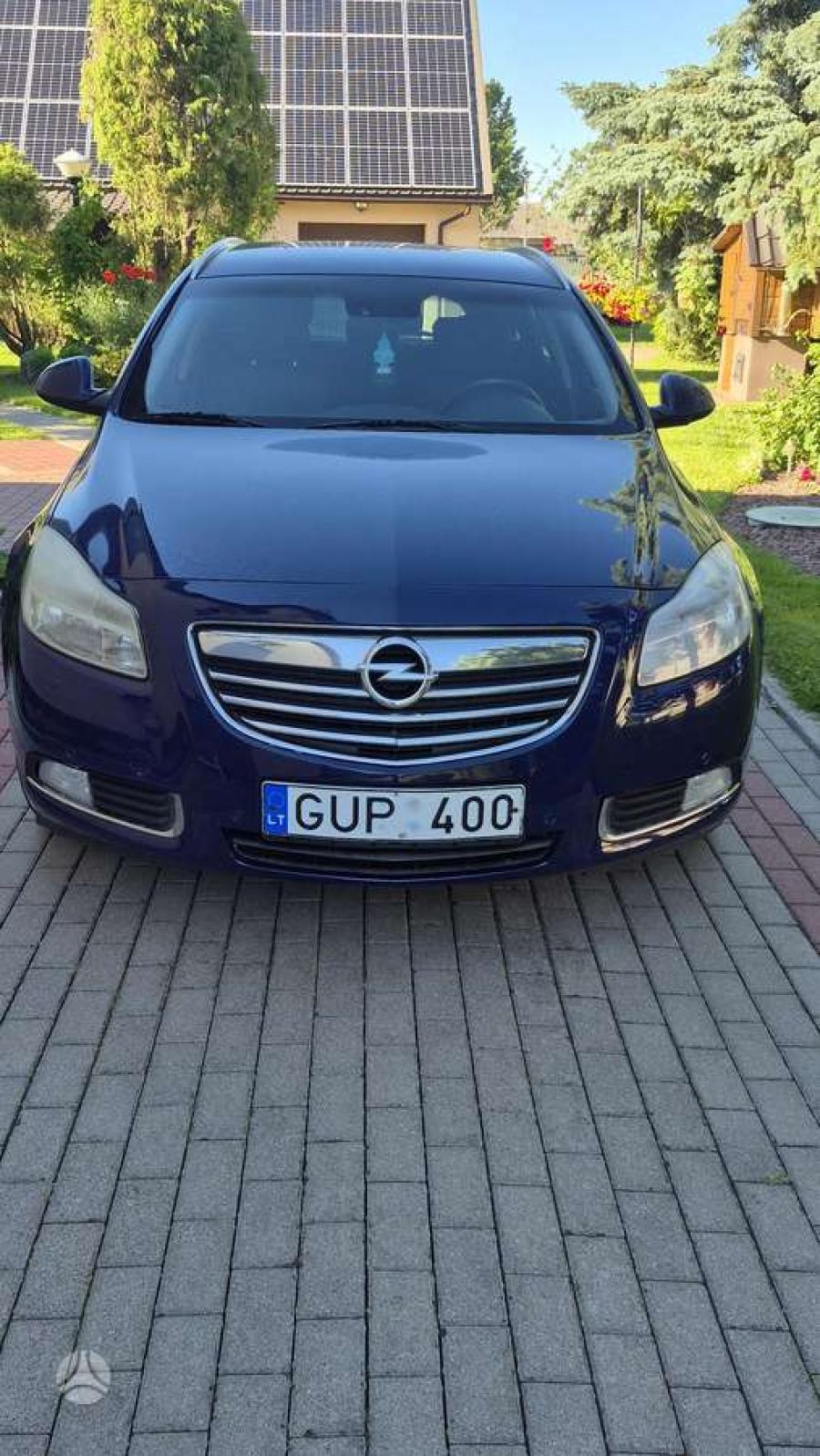 Zils Opel Insignia 2010 Panevēža, ar dzinēja tilpumu 2.00 L un nobraukumu 229 tūkst. km par 2200 €, foto 1 vietnē AUTOMOTO.COM.LV