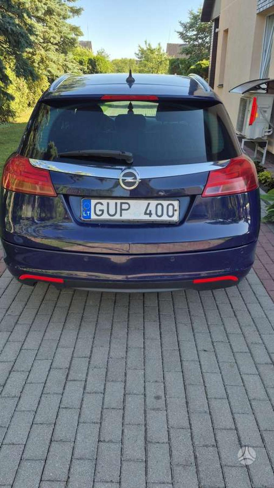 Zils Opel Insignia 2010 Panevēža, ar dzinēja tilpumu 2.00 L un nobraukumu 229 tūkst. km par 2200 €, foto 3 vietnē AUTOMOTO.COM.LV