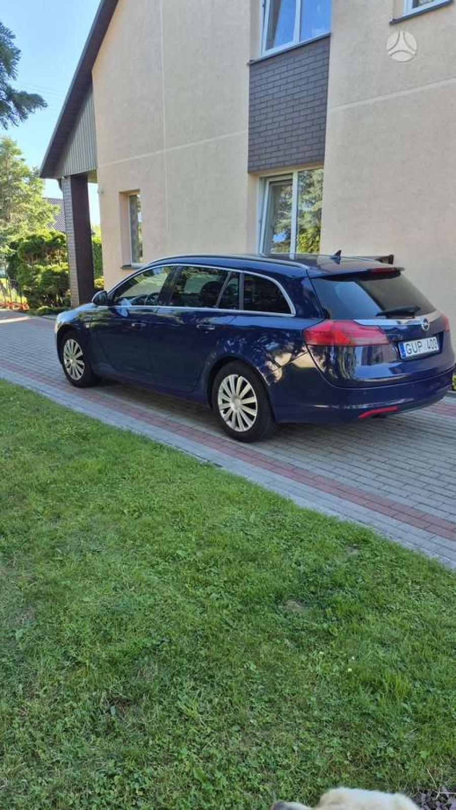 Zils Opel Insignia 2010 Panevēža, ar dzinēja tilpumu 2.00 L un nobraukumu 229 tūkst. km par 2200 €, foto 5 vietnē AUTOMOTO.COM.LV