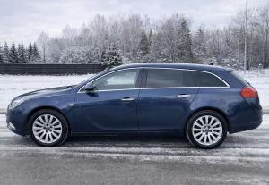 Blue Opel Insignia 2011 in Vilnius, with an engine capacity of 1.96 L and mileage of 291 thousand km for 3750 €, photo 5 on AUTOMOTO.COM.LV