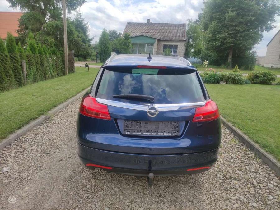 Zils Opel Insignia 2011 Raseiniai, ar dzinēja tilpumu 2.00 L un nobraukumu 230 tūkst. km par 2850 €, foto 3 vietnē AUTOMOTO.COM.LV
