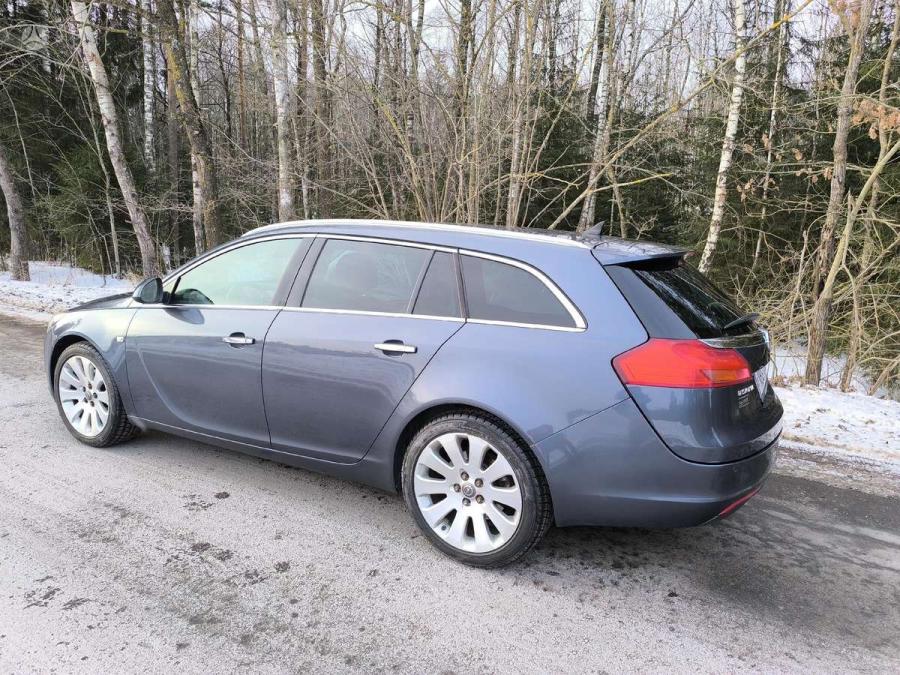 Zils Opel Insignia 2012 Kauņa, ar dzinēja tilpumu 2.00 L un nobraukumu 295 tūkst. km par 3650 €, foto 3 vietnē AUTOMOTO.COM.LV