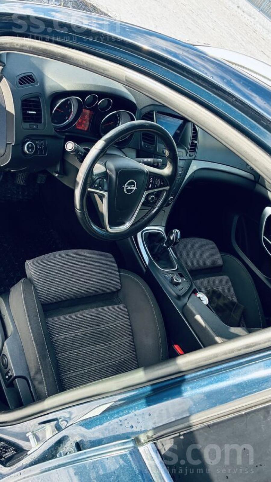 Zils Opel Insignia 2012 Jelgava, ar dzinēja tilpumu 2.00 L un nobraukumu 405 tūkst. km par 3350 €, foto 8 vietnē AUTOMOTO.COM.LV