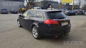 Blue Opel Insignia 2012 in Limbazi, with an engine capacity of 2.00 L and mileage of 310 thousand km for 3750 €, photo 8 on AUTOMOTO.COM.LV