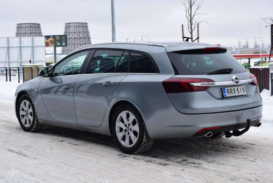 Blue Opel Insignia 2014 in Vilnius, with an engine capacity of 1.96 L and mileage of 201 thousand km for 5700 €, photo 6 on AUTOMOTO.COM.LV