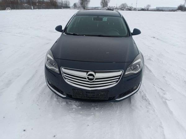 Zils Opel Insignia 2014 Marijampole, ar dzinēja tilpumu 1.96 L un nobraukumu 212 tūkst. km par 3700 €, foto 2 vietnē AUTOMOTO.COM.LV