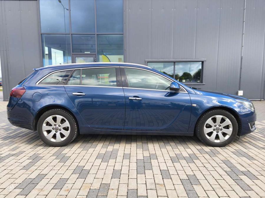 Zils Opel Insignia 2014 Šauļi, ar dzinēja tilpumu 1.96 L un nobraukumu 293 tūkst. km par 5500 €, foto 5 vietnē AUTOMOTO.COM.LV