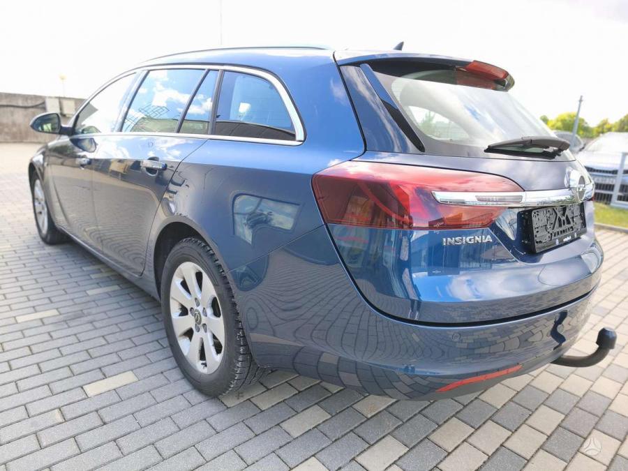 Zils Opel Insignia 2014 Šauļi, ar dzinēja tilpumu 1.96 L un nobraukumu 293 tūkst. km par 5500 €, foto 8 vietnē AUTOMOTO.COM.LV