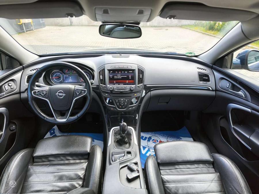 Zils Opel Insignia 2014 Šauļi, ar dzinēja tilpumu 1.96 L un nobraukumu 293 tūkst. km par 5500 €, foto 14 vietnē AUTOMOTO.COM.LV