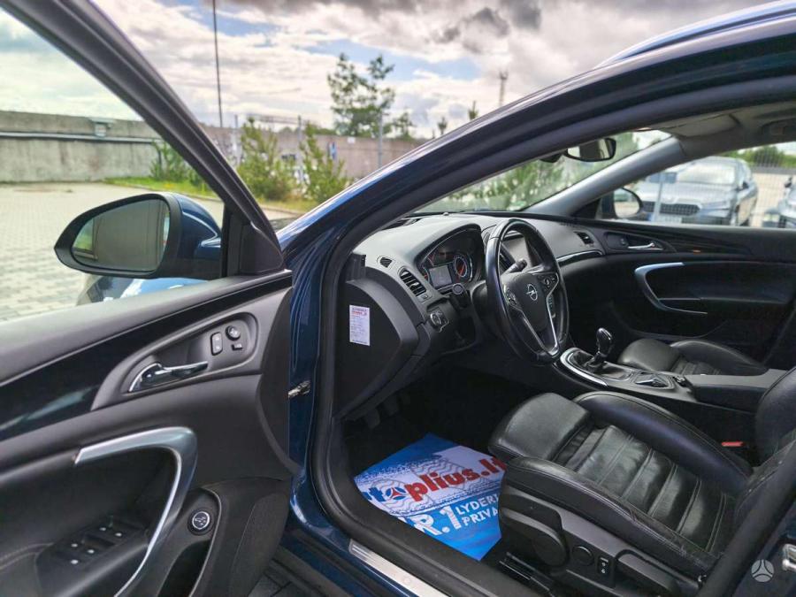 Zils Opel Insignia 2014 Šauļi, ar dzinēja tilpumu 1.96 L un nobraukumu 293 tūkst. km par 5500 €, foto 16 vietnē AUTOMOTO.COM.LV