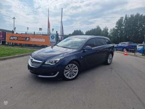 Zils Opel Insignia 2014 Kauņa, ar dzinēja tilpumu 1.96 L un nobraukumu 297 tūkst. km par 5300 €, foto  vietnē AUTOMOTO.COM.LV