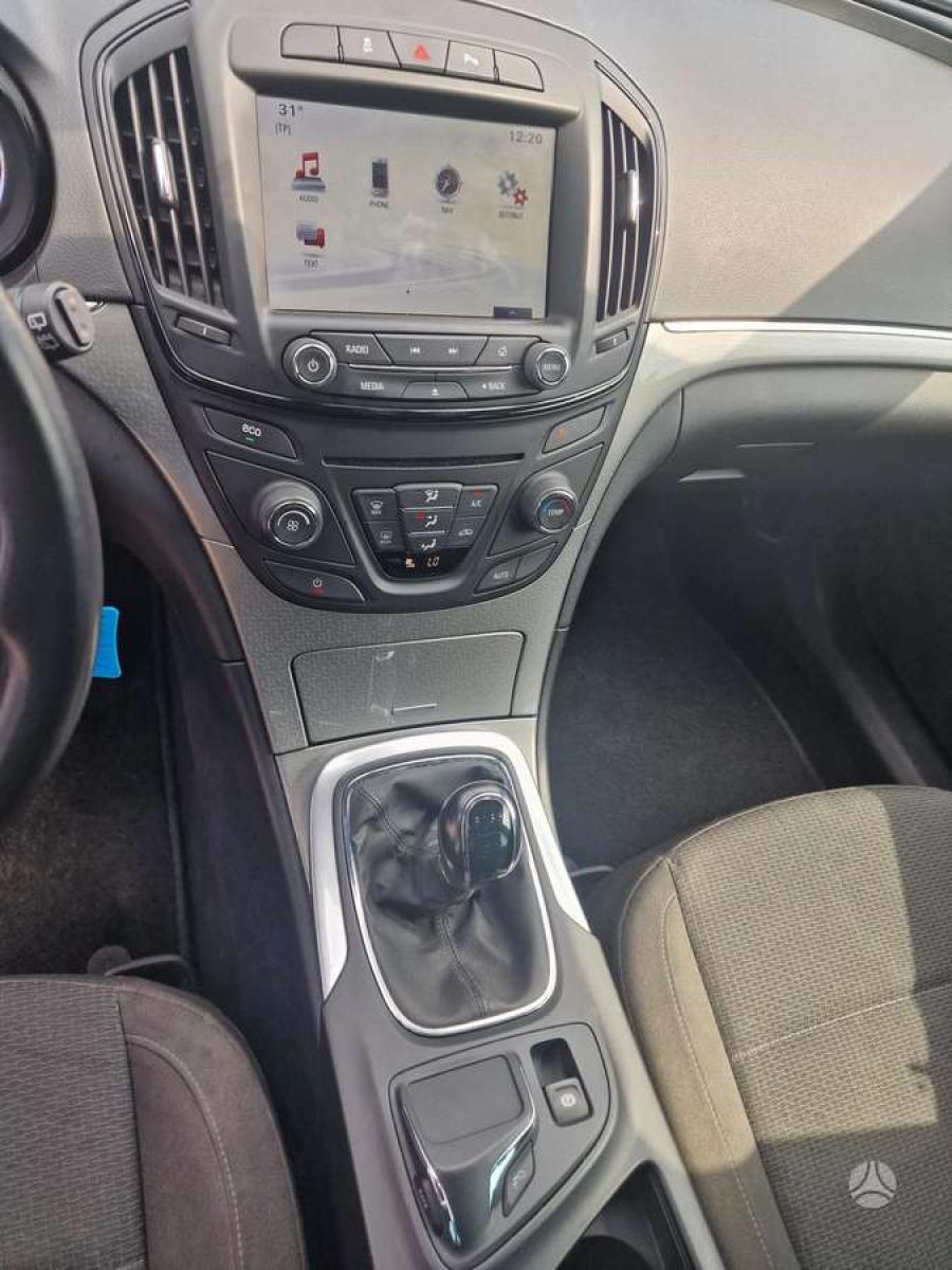Zils Opel Insignia 2014 Kauņa, ar dzinēja tilpumu 1.96 L un nobraukumu 297 tūkst. km par 5300 €, foto 18 vietnē AUTOMOTO.COM.LV