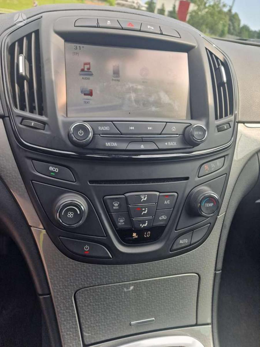 Zils Opel Insignia 2014 Kauņa, ar dzinēja tilpumu 1.96 L un nobraukumu 297 tūkst. km par 5300 €, foto 19 vietnē AUTOMOTO.COM.LV