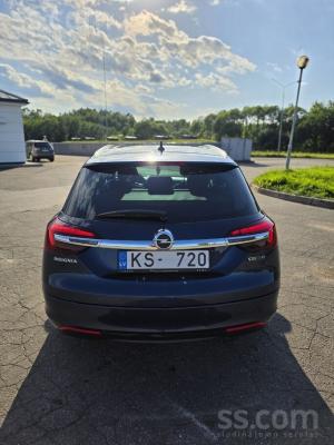 Zils Opel Insignia 2014 Daugavpils, ar dzinēja tilpumu 2.00 L un nobraukumu 302 tūkst. km par 4300 €, foto 9 vietnē AUTOMOTO.COM.LV