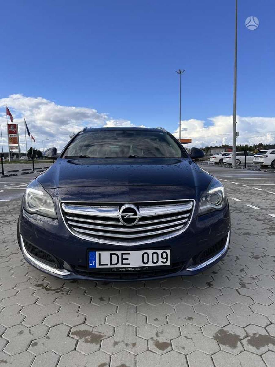 Zils Opel Insignia 2014 Viļņa, ar dzinēja tilpumu 1.96 L un nobraukumu 362 tūkst. km par 3900 €, foto 6 vietnē AUTOMOTO.COM.LV