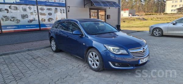 Zils Opel Insignia 2015 Madona, ar dzinēja tilpumu 2.00 L un nobraukumu 320 tūkst. km par 4500 €, foto 1 vietnē AUTOMOTO.COM.LV