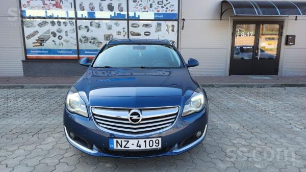 Zils Opel Insignia 2015 Madona, ar dzinēja tilpumu 2.00 L un nobraukumu 320 tūkst. km par 4500 €, foto 4 vietnē AUTOMOTO.COM.LV
