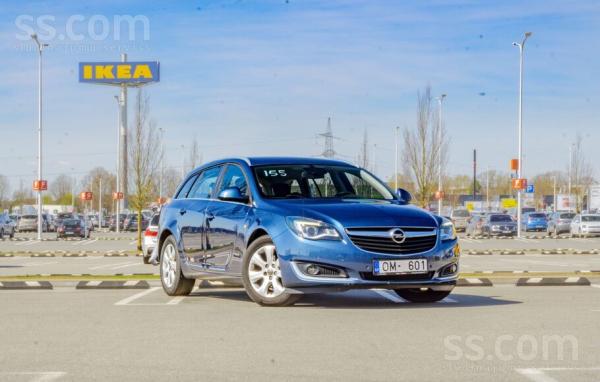 Zils Opel Insignia 2015 Rīga, ar dzinēja tilpumu 1.60 L un nobraukumu 271 tūkst. km par 6190 €, foto 1 vietnē AUTOMOTO.COM.LV