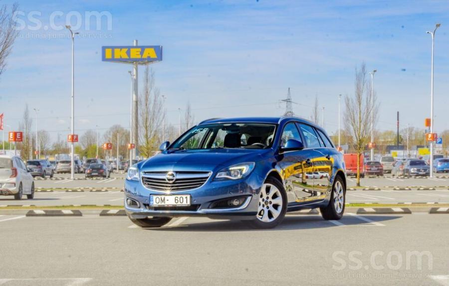 Zils Opel Insignia 2015 Rīga, ar dzinēja tilpumu 1.60 L un nobraukumu 271 tūkst. km par 6190 €, foto 4 vietnē AUTOMOTO.COM.LV