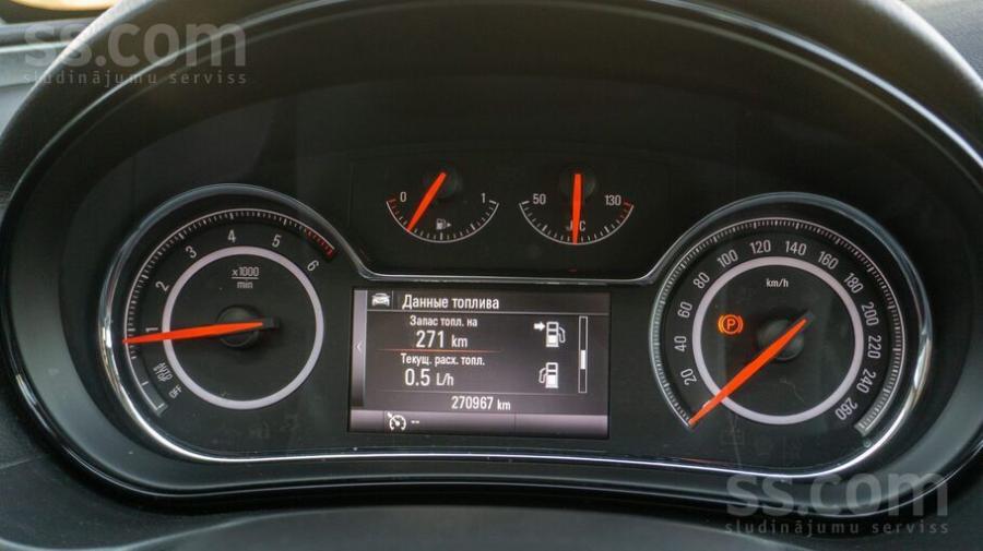 Zils Opel Insignia 2015 Rīga, ar dzinēja tilpumu 1.60 L un nobraukumu 271 tūkst. km par 6190 €, foto 22 vietnē AUTOMOTO.COM.LV