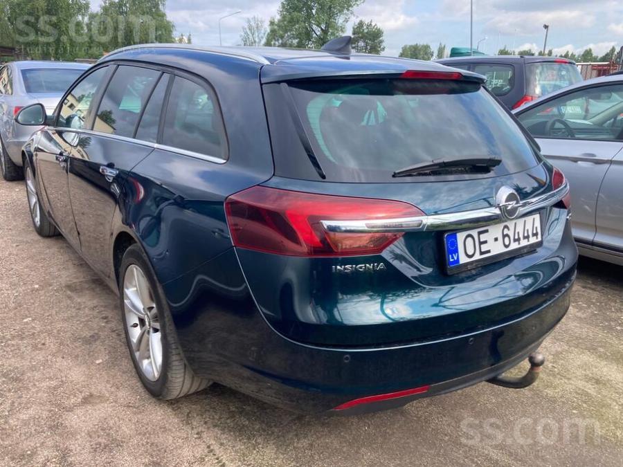 Zils Opel Insignia 2016 Rīga, ar dzinēja tilpumu 1.60 L un nobraukumu 185 tūkst. km par 7200 €, foto 6 vietnē AUTOMOTO.COM.LV