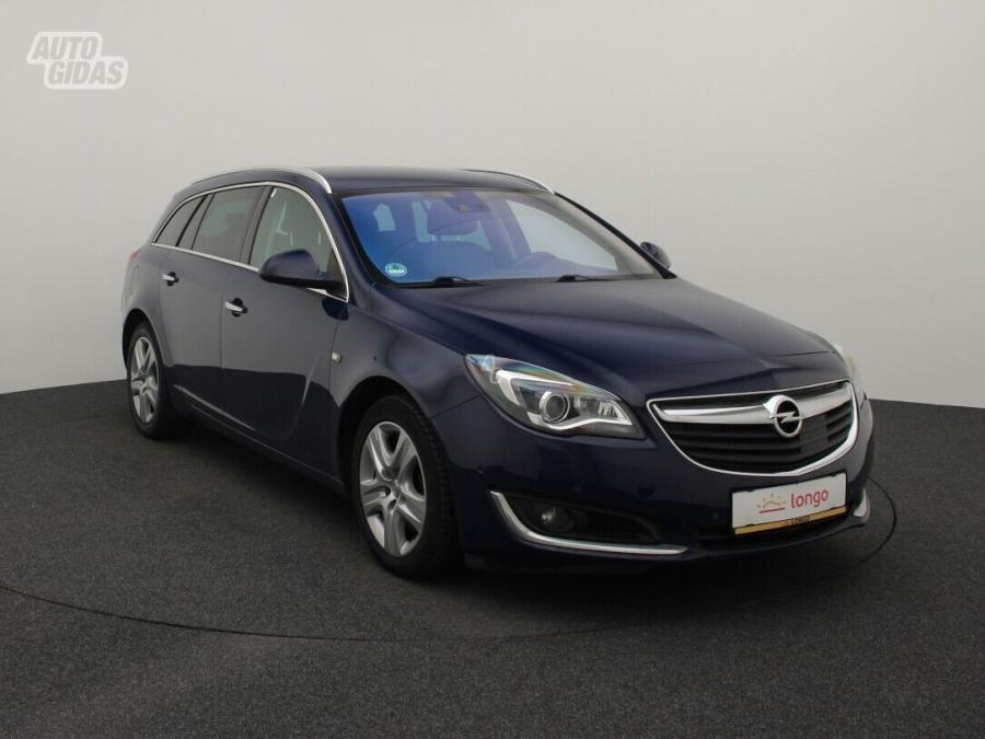 Blue Opel Insignia 2016 in Vilnius, with an engine capacity of 2.00 L and mileage of 216 thousand km for 8399 €, photo 10 on AUTOMOTO.COM.LV