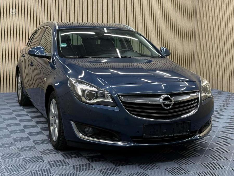 Zils Opel Insignia 2016 Marijampole, ar dzinēja tilpumu 1.96 L un nobraukumu 251 tūkst. km par 5999 €, foto 1 vietnē AUTOMOTO.COM.LV