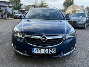 Blue Opel Insignia 2016 in Riga, with an engine capacity of 2.00 L and mileage of 0 thousand km for 6990 €, photo 6 on AUTOMOTO.COM.LV