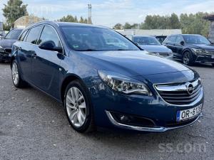 Blue Opel Insignia 2016 in Riga, with an engine capacity of 2.00 L and mileage of 0 thousand km for 6990 €, photo 7 on AUTOMOTO.COM.LV