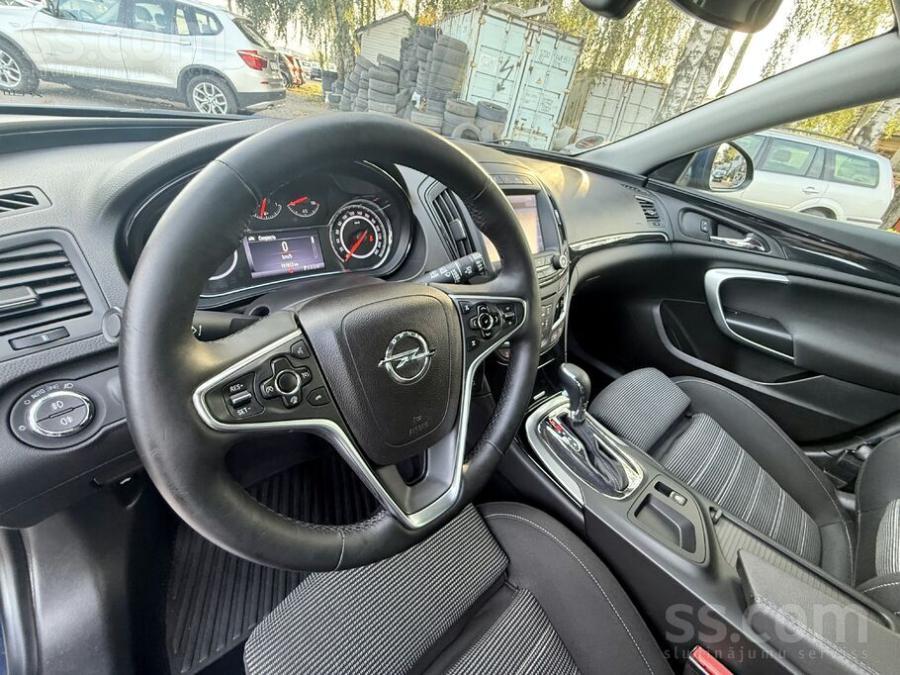 Blue Opel Insignia 2016 in Riga, with an engine capacity of 2.00 L and mileage of 0 thousand km for 6990 €, photo 24 on AUTOMOTO.COM.LV