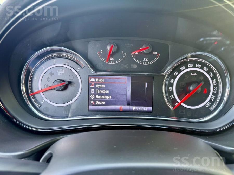 Blue Opel Insignia 2016 in Riga, with an engine capacity of 2.00 L and mileage of 0 thousand km for 6990 €, photo 25 on AUTOMOTO.COM.LV